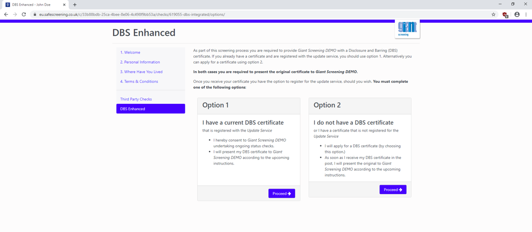 giant screening candidate hub