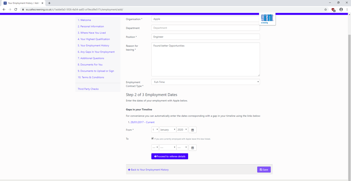 giant screening candidate hub